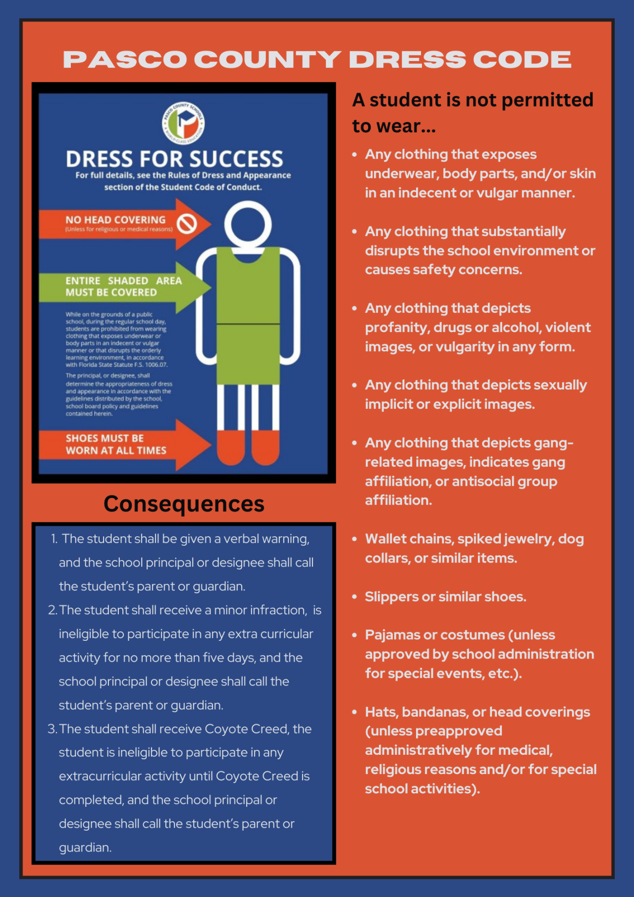Dress Code 24-25 | Cypress Creek Middle School